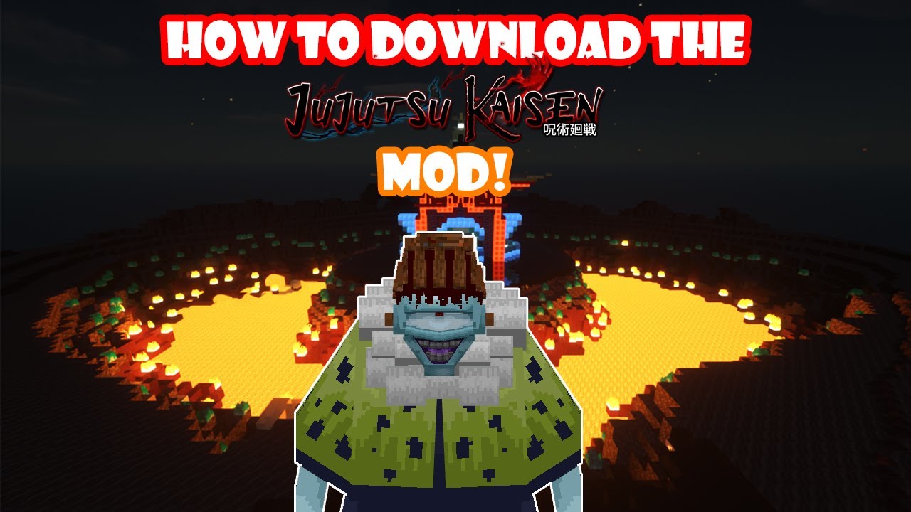 How to DOWNLOAD the JUJUTSU KAISEN Mod for MINECRAFT (2024) - YouTube