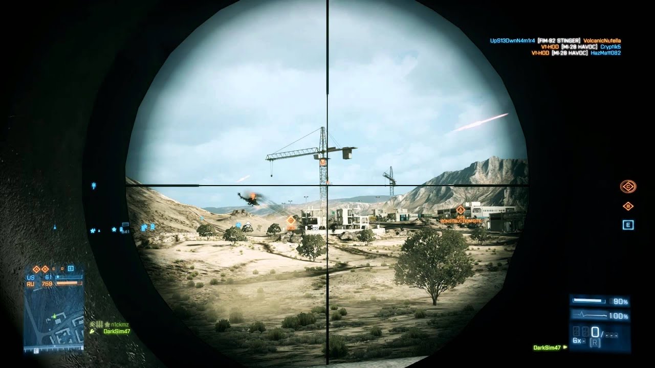 BF3: Taking out Crane Campers. - YouTube
