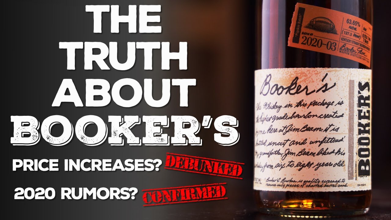 Booker's 2020-03 Pigskin Batch Barrel Proof Bourbon Whiskey - YouTube