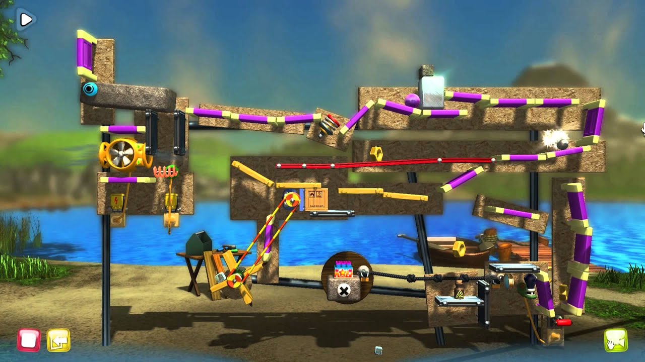 Crazy Machines Elements: Wind Energy - YouTube