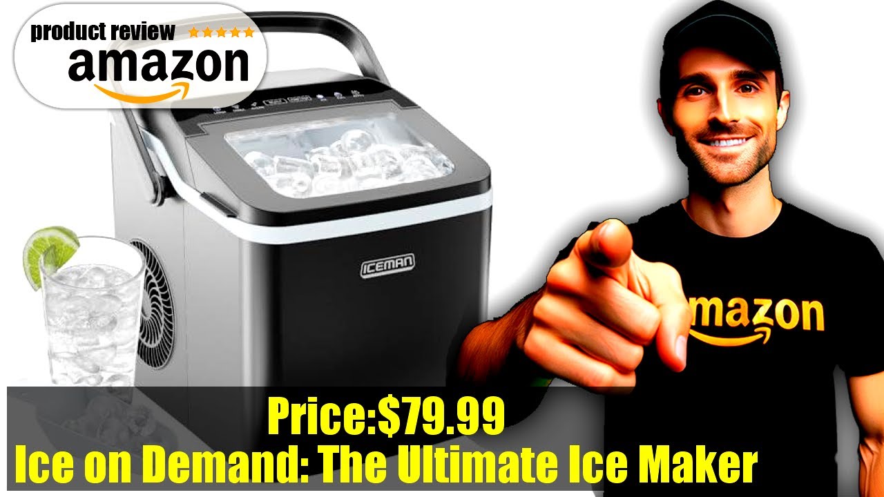 Order ICEMAN Dual-Size Ice Maker Countertop - Portable Ice Machine ...