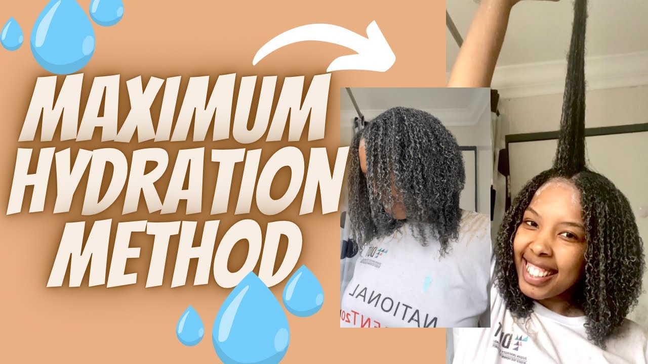 MAXIMUM HYDRATION METHOD//NATURAL HAIR//SOUTH AFRICAN YOUTUBER - YouTube