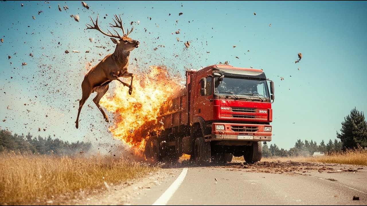 Tragic! 85 Horrifying Moments of Animals Colliding with Trains And ...