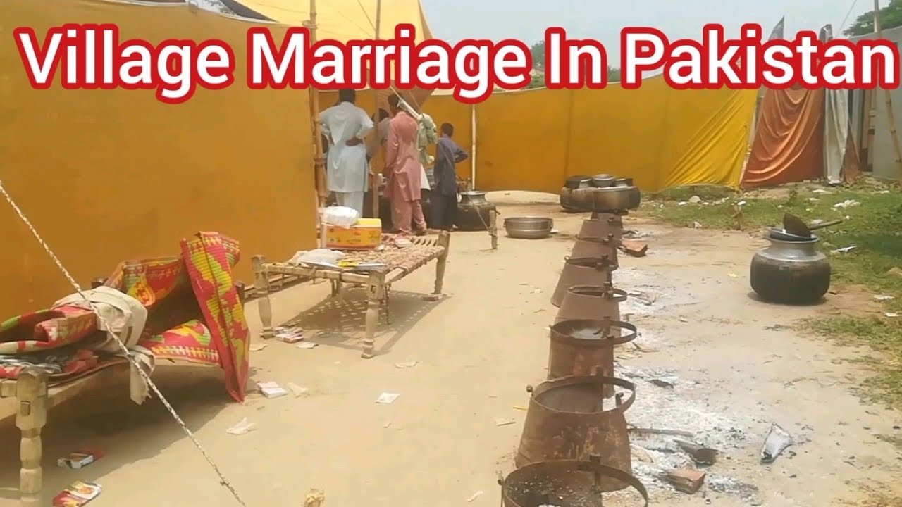 Village Marriage | Pakistani Pure Village Marriage | Pakistani Shadi ...