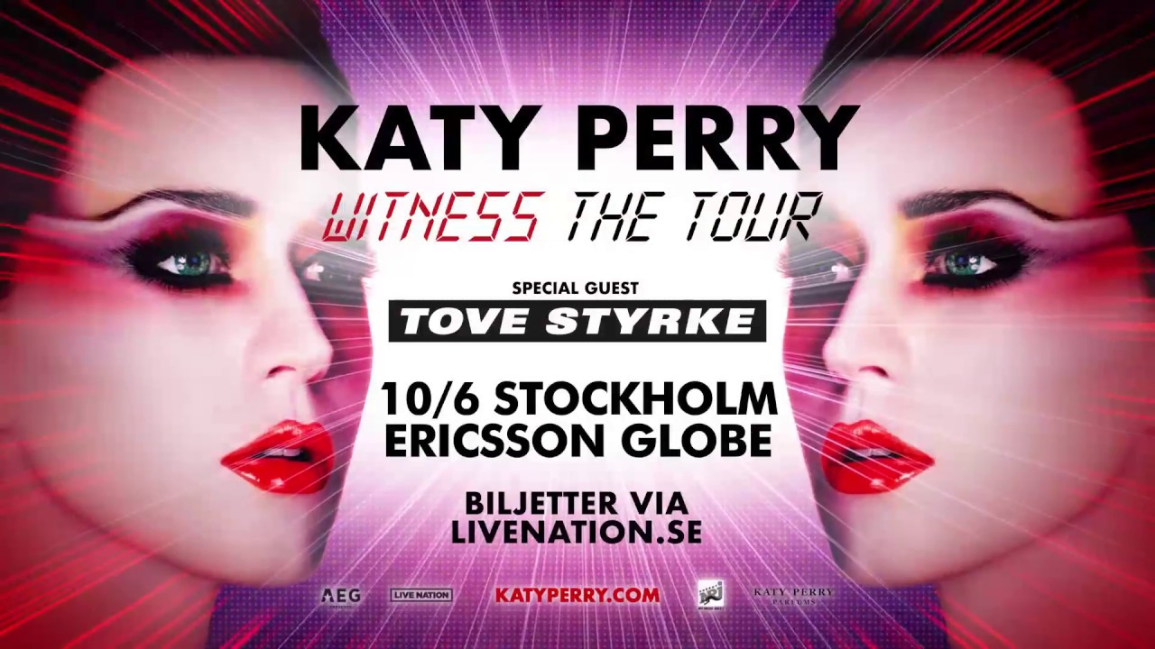 KATY PERRY WITNESS TOUR, SPECIAL GUEST TOVE STYRKE - 2018 - YouTube