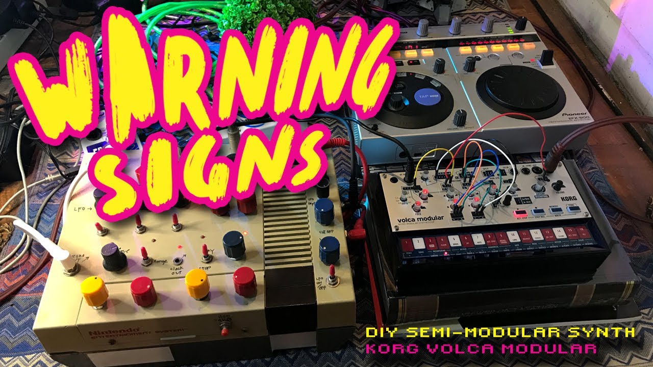 Warning Signs | DIY Semi-Modular Synth/Noise Machine x Korg Volca Modular Improv Jam | Episode ...