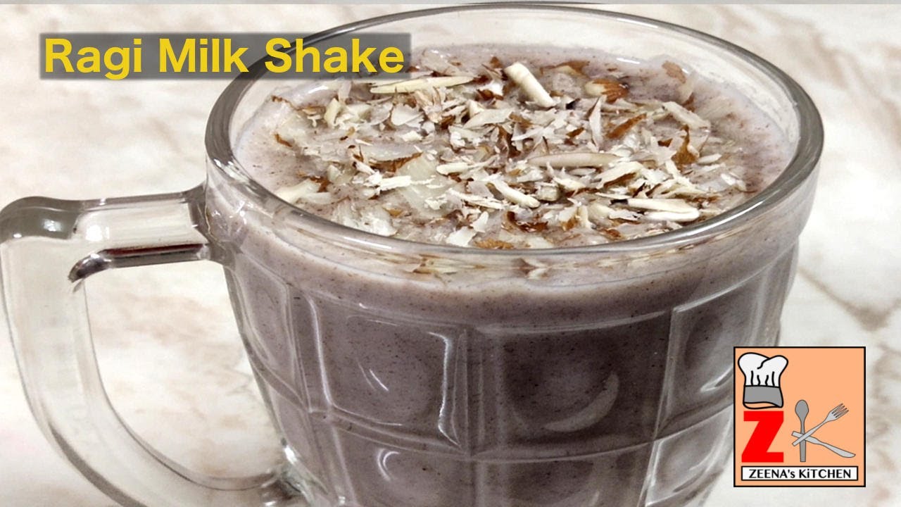 Ragi Milk Shake / Weight Loss Ragi Shake/ Healthy Nachni Shake in just ...
