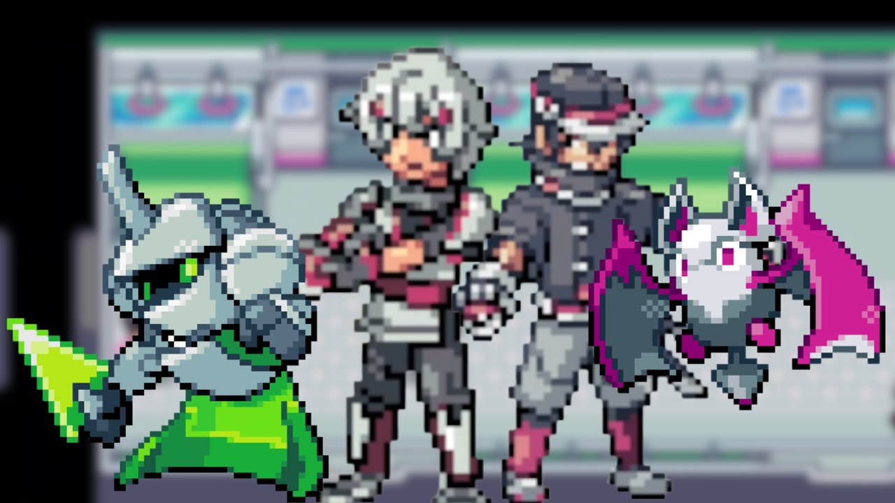 Steel Type Gym and Void Gang Grunt - Pokemon Spades - Demo Gameplay ...