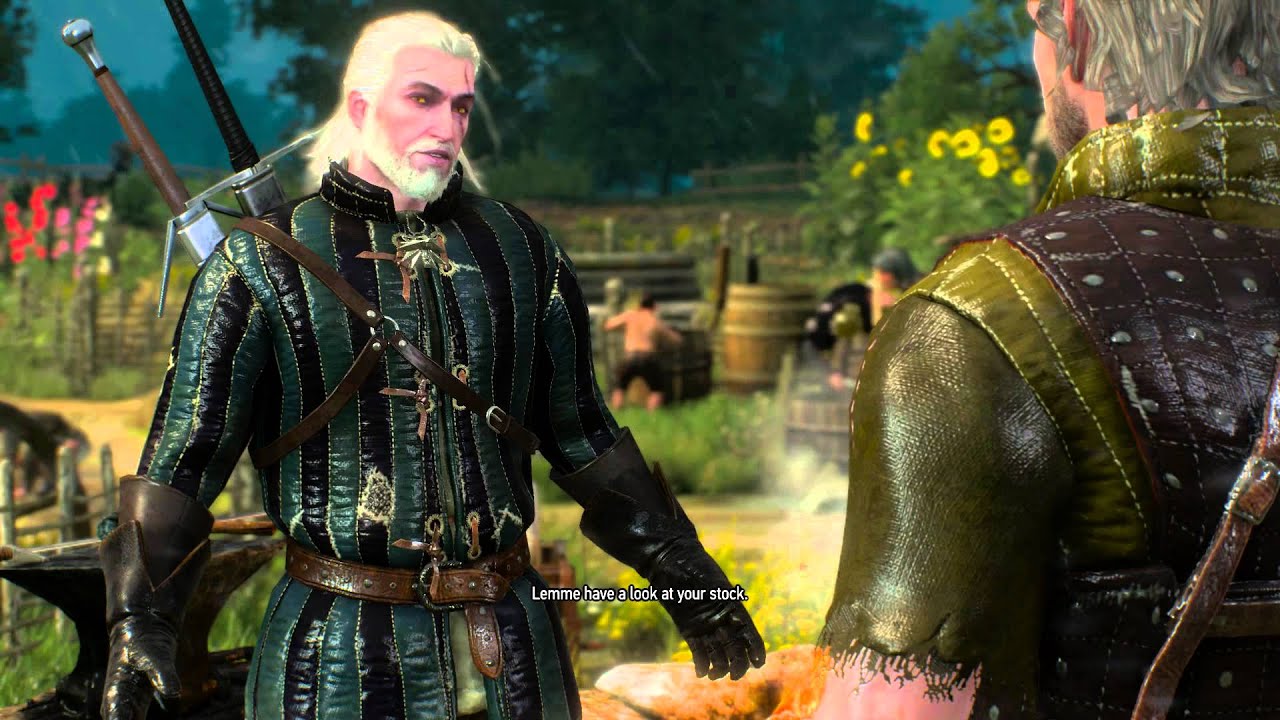 The Witcher 3: Wild Hunt - Hunting A Witch: Midcopse Armorer Dialogue ...