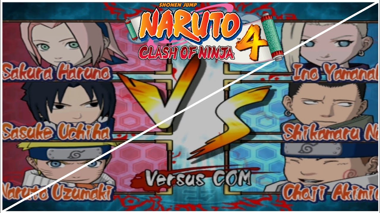 NARUTO: GNT 4! ( english translation mod ) || THREE-MAN‐CELL! VS MODE ...