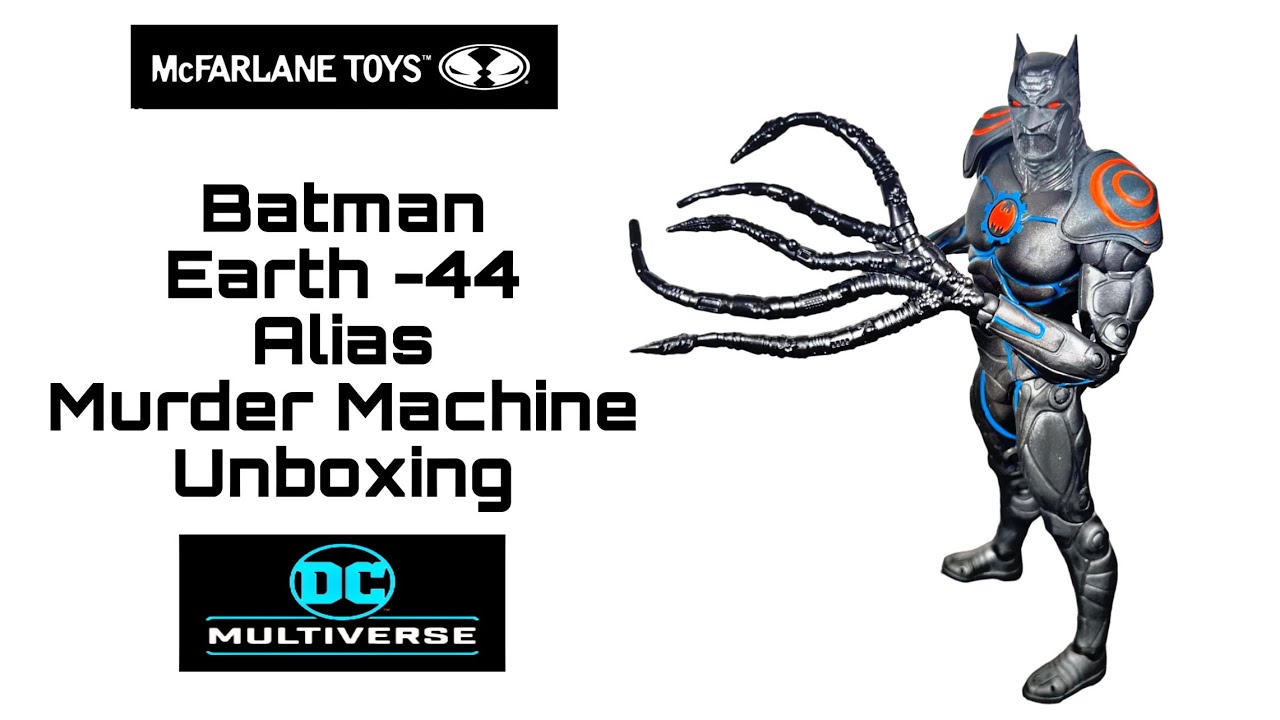 Batman Earth -44 | Murder Machine | Mcfarlane Toys | DC Multiverse ...