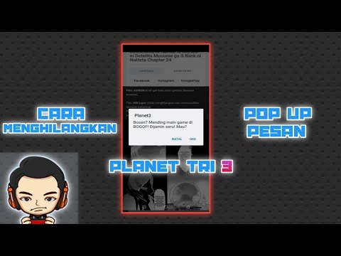 Tutorial Cara Menghilangkan Pesan pop up Tri 3 di android Itel s23 ...