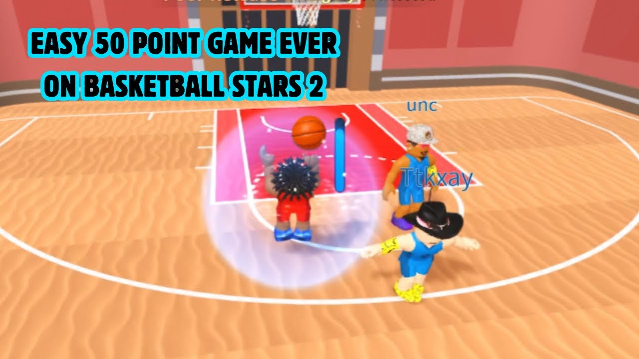 Easy 50 Point🏀🥶 Game Ever On Basketball Stars 2 - YouTube