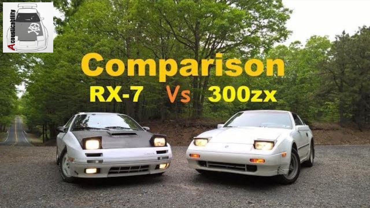 RX7 vs 300ZX - YouTube