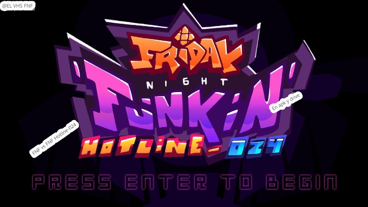 FNF vs FNF Night Hotline-024 optimizado (Apk y drive) gama baja | EL ...