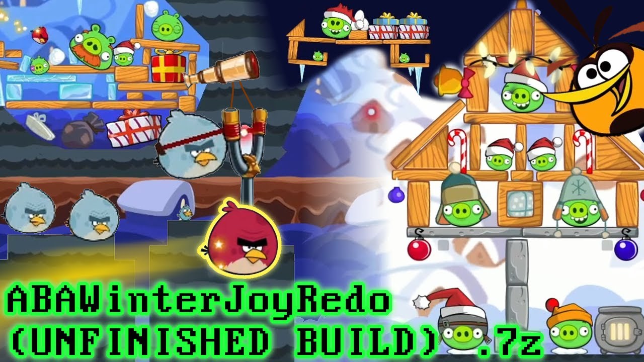 Fanware Files: ABAWinterJoyRedo(UNFINISHED BUILD).7z [Angry Birds ...