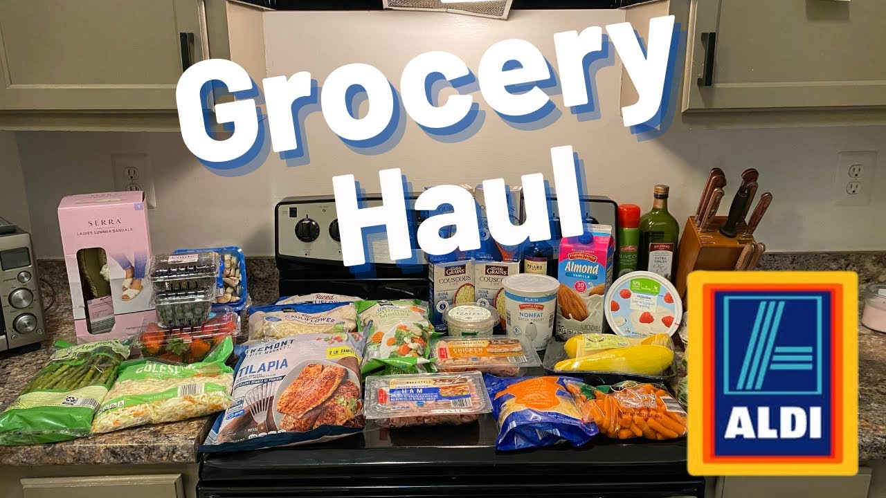 ALDI Weekly Grocery Haul | Eating Clean to get Lean #aldi #protein # ...