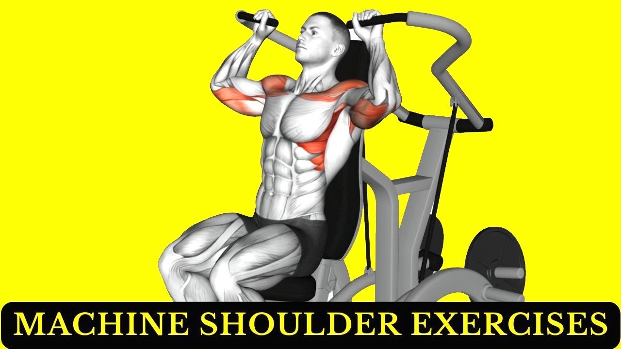 7 Shoulder Machine Workout Exercises to BUILD BIGGER Delts - YouTube