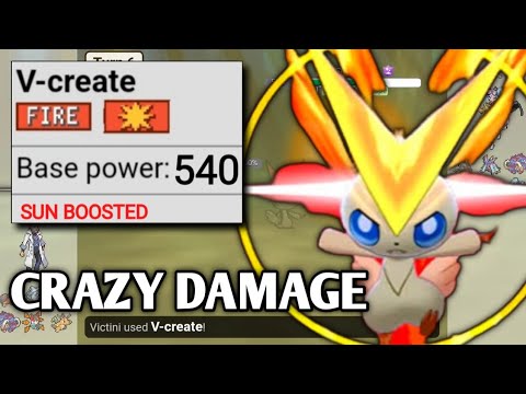 V CREATE VICTINI IS BROKEN UNDER SUN | POKEMON SCARLET AND VIOLET - YouTube