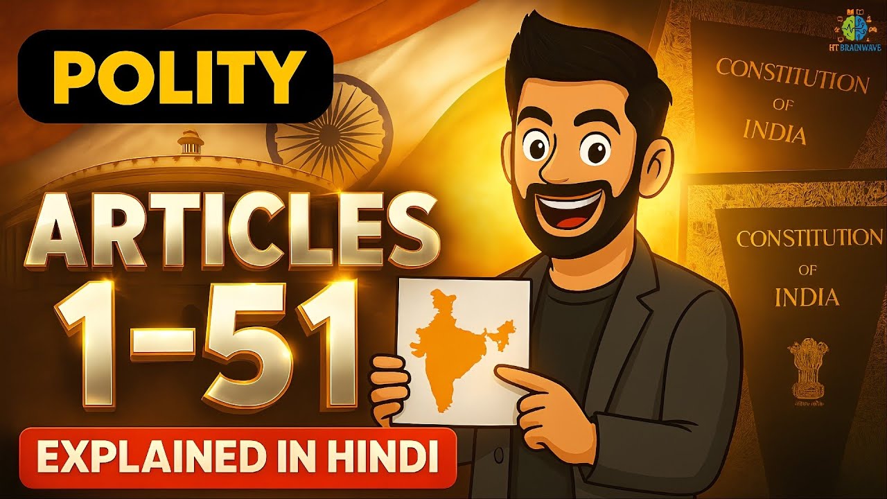 Indian Constitution Articles 1–50 | Easy Explanation | Polity Notes for ...