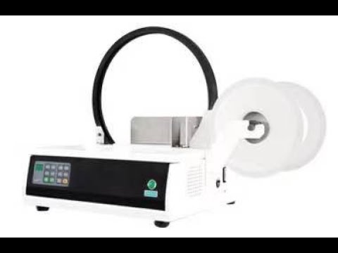 JL112 Automated Cash Binding Machine Operation Guidence - YouTube