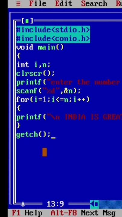 Looping In C Programming Loop Programming Shorts Coding Beginners Viralshorts Viral