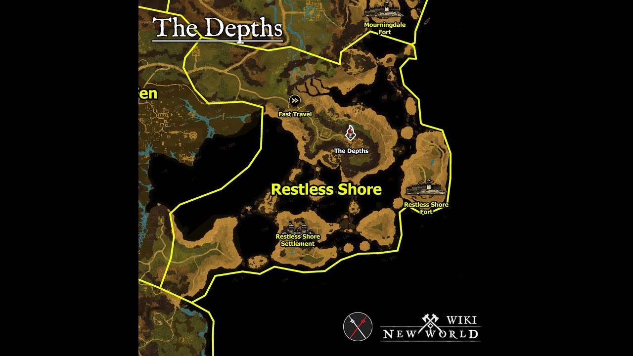 The Depths Run! (Restless Shore) - New World - YouTube
