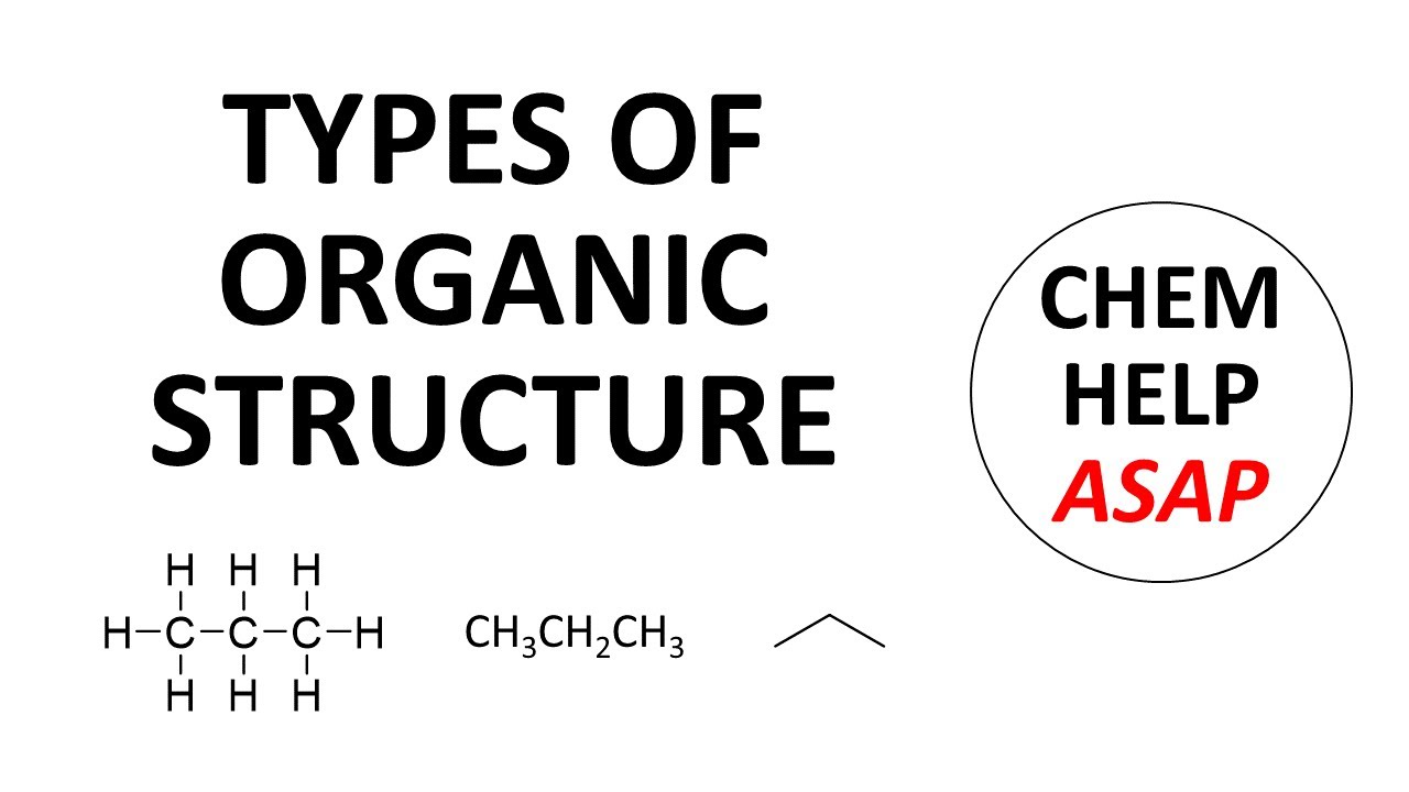 types of organic structure - YouTube