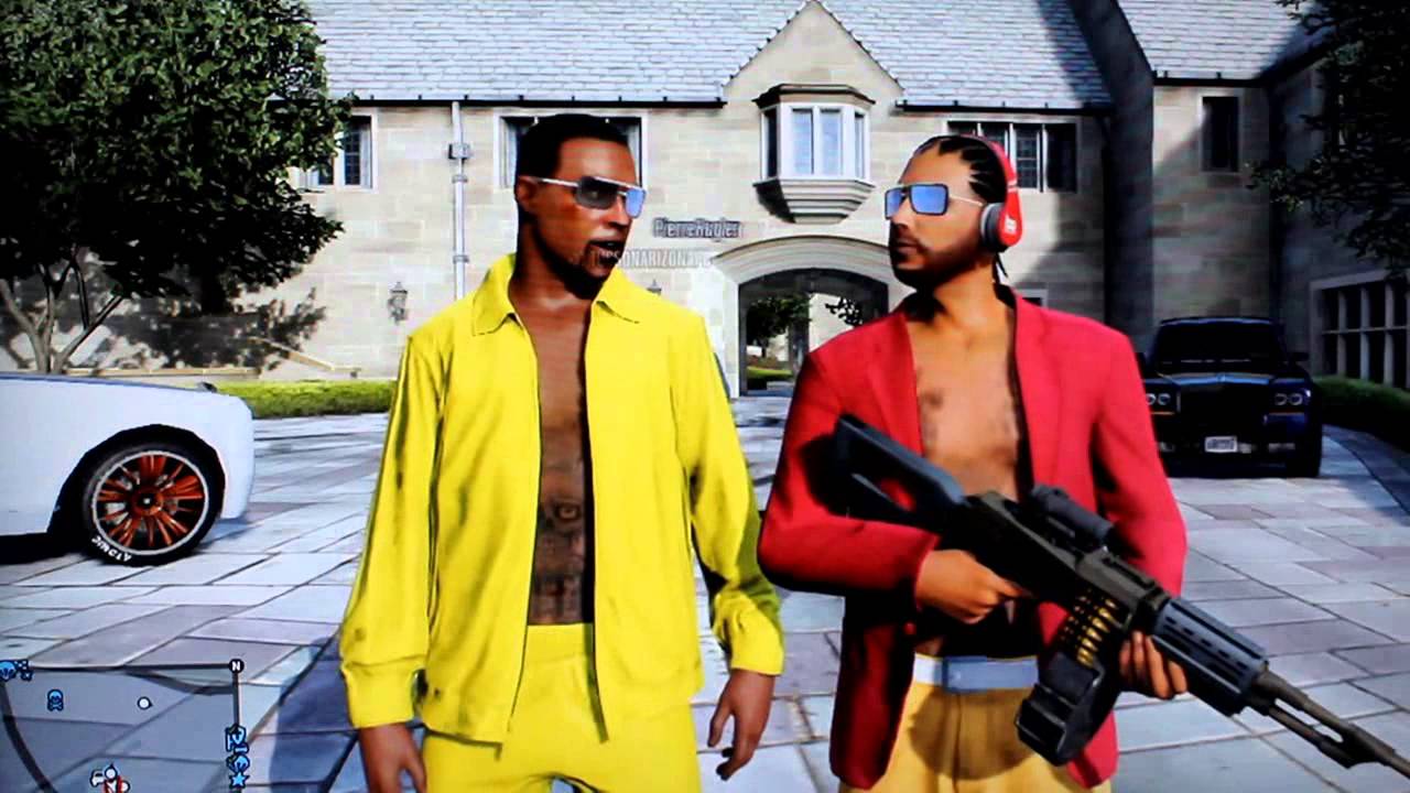GTA V Online First Rap Video Jay Z & Rick Ross We Got it GTA V Mix ...