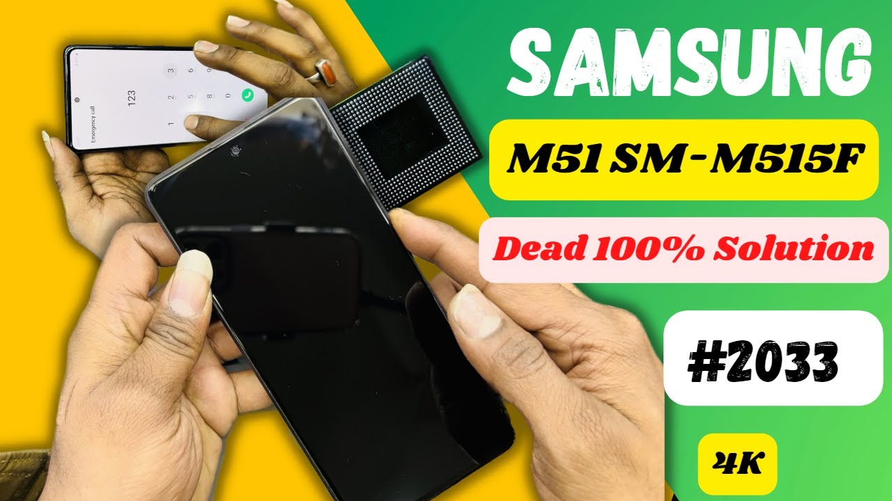 How To Fix Samsung Galaxy A51 Dead Problem Solution | Samsung SM-M515F ...