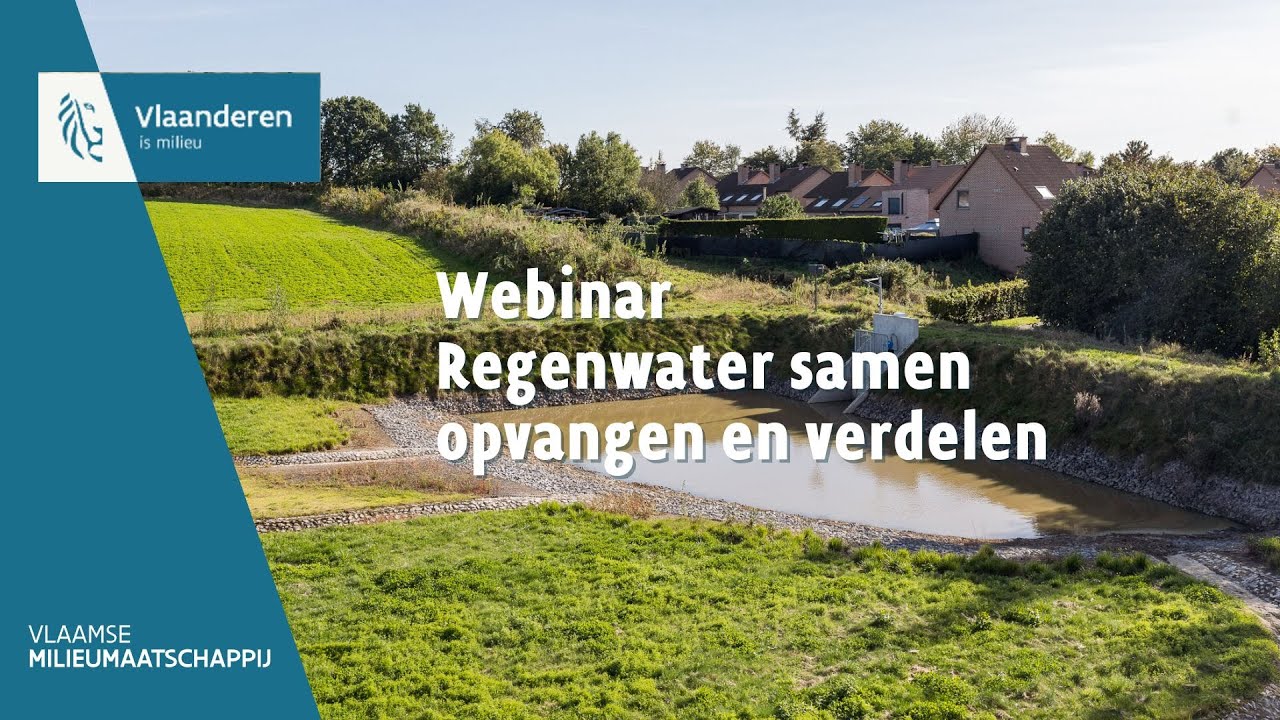 Webinar Regenwater samen opvangen en gebruiken - YouTube