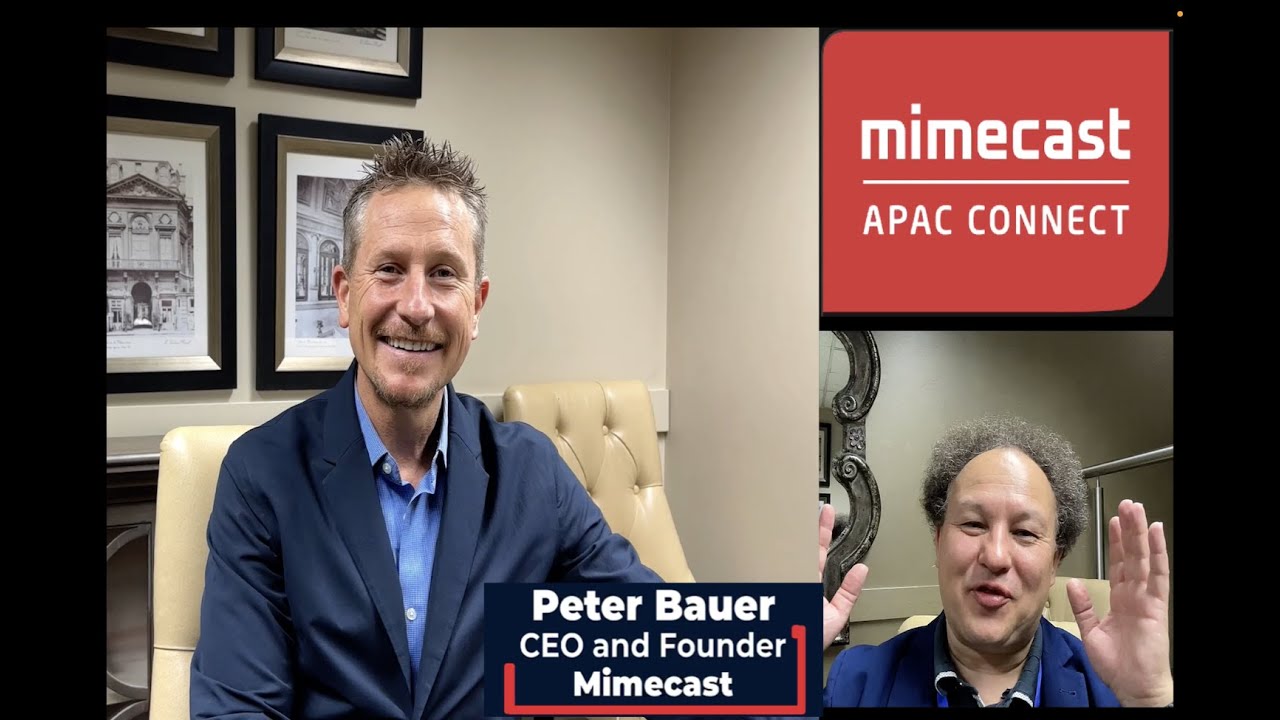 Peter Bauer, Mimecast Founder and CEO, joins iTWireTV on cybersecurity ...