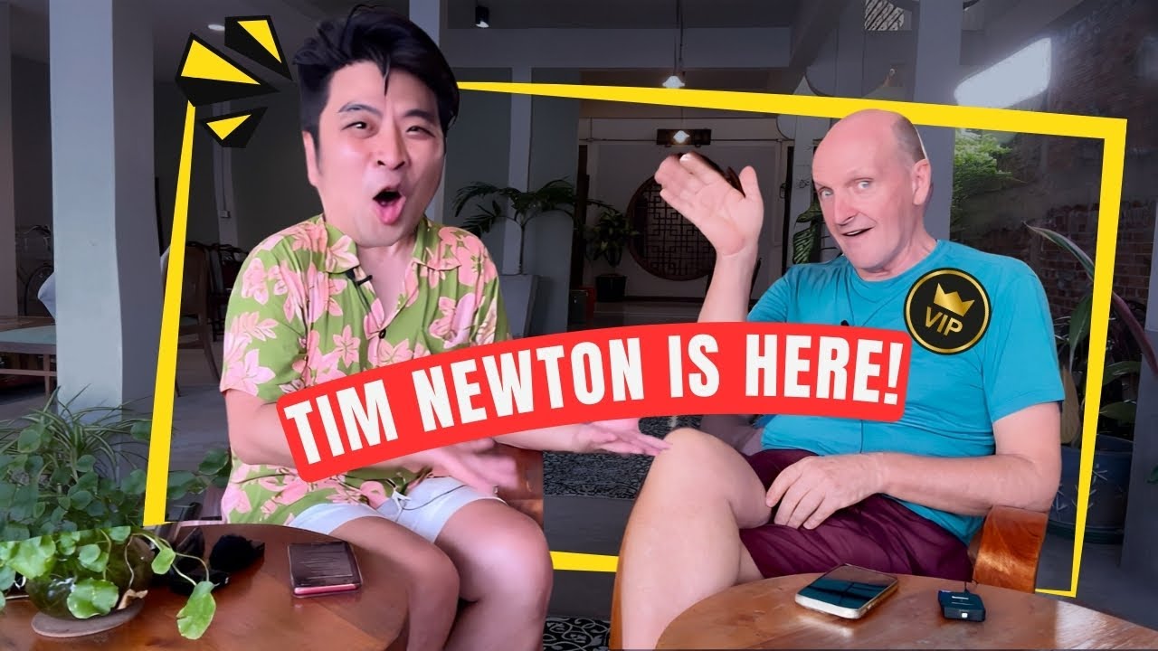 Tim Newton is here! 🐥 Interviewing the most famous news commentator in ...