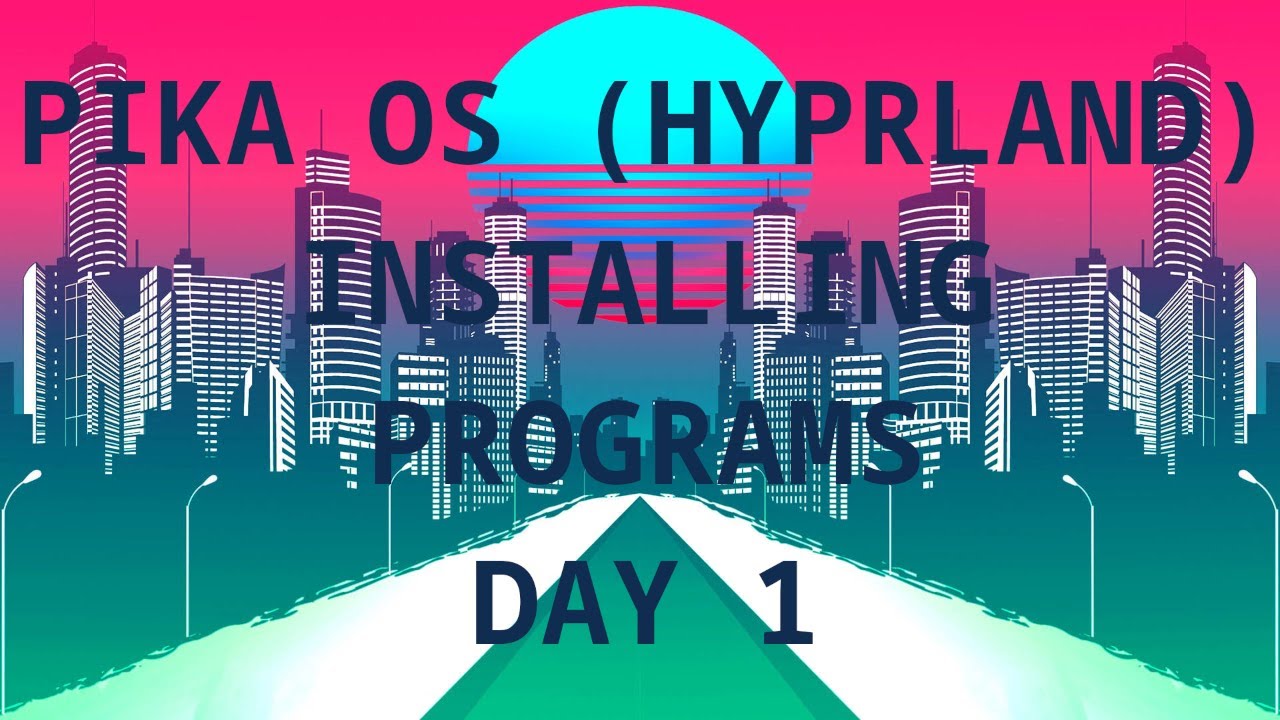 Pika OS (Hyprland) Linux Review Day 1 - YouTube