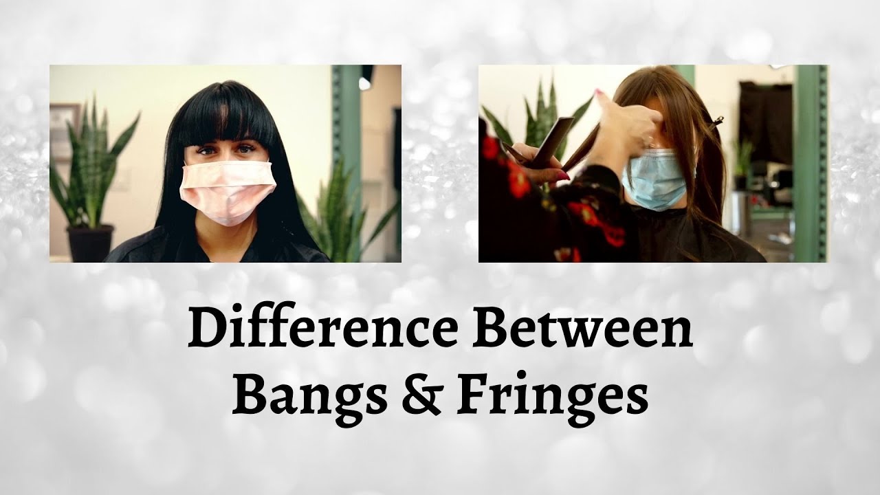 Difference Between Bangs and Fringes | Fringing the Line: Understanding ...