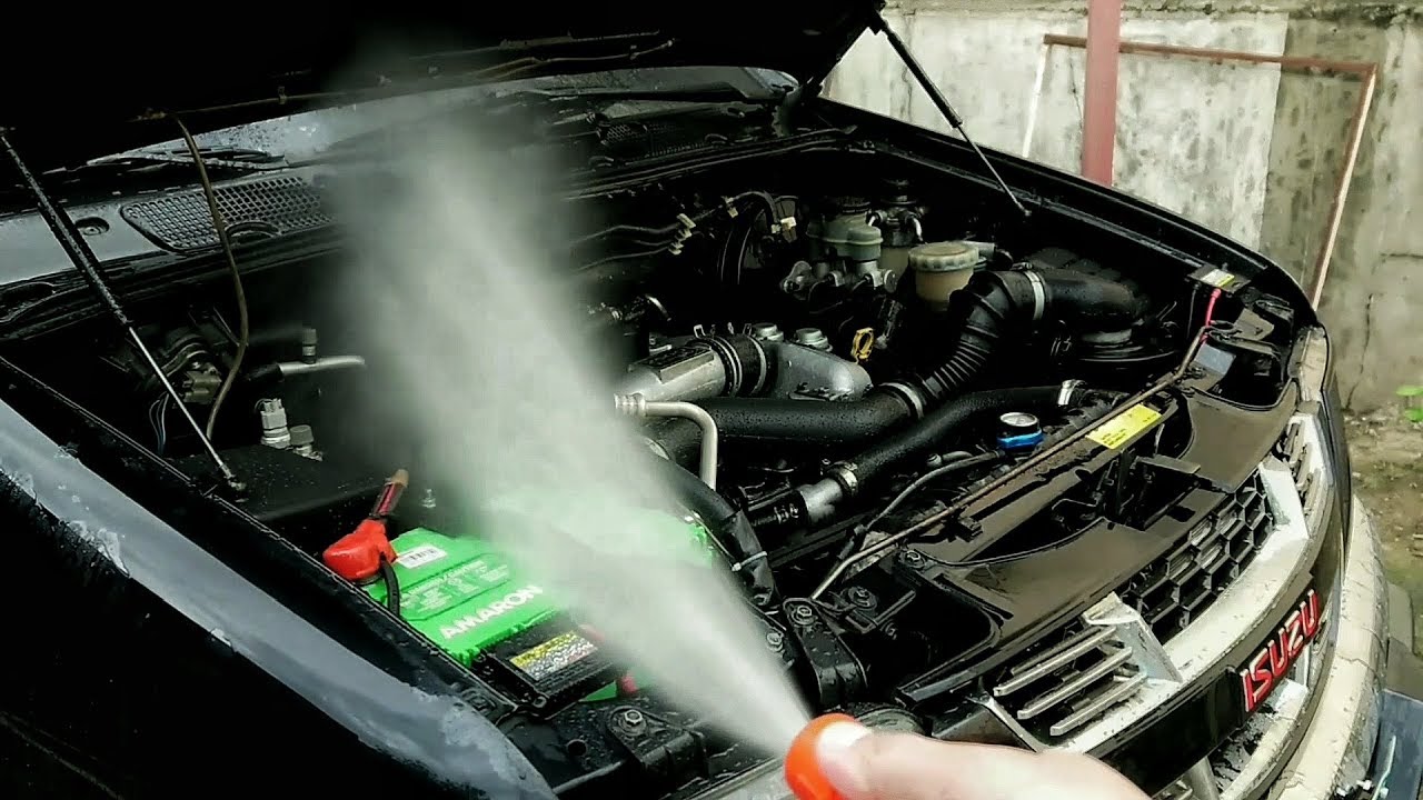 This is - ENGINE WASH!! on a 4JA1 Engine Isuzu Sportivo 2007 - YouTube