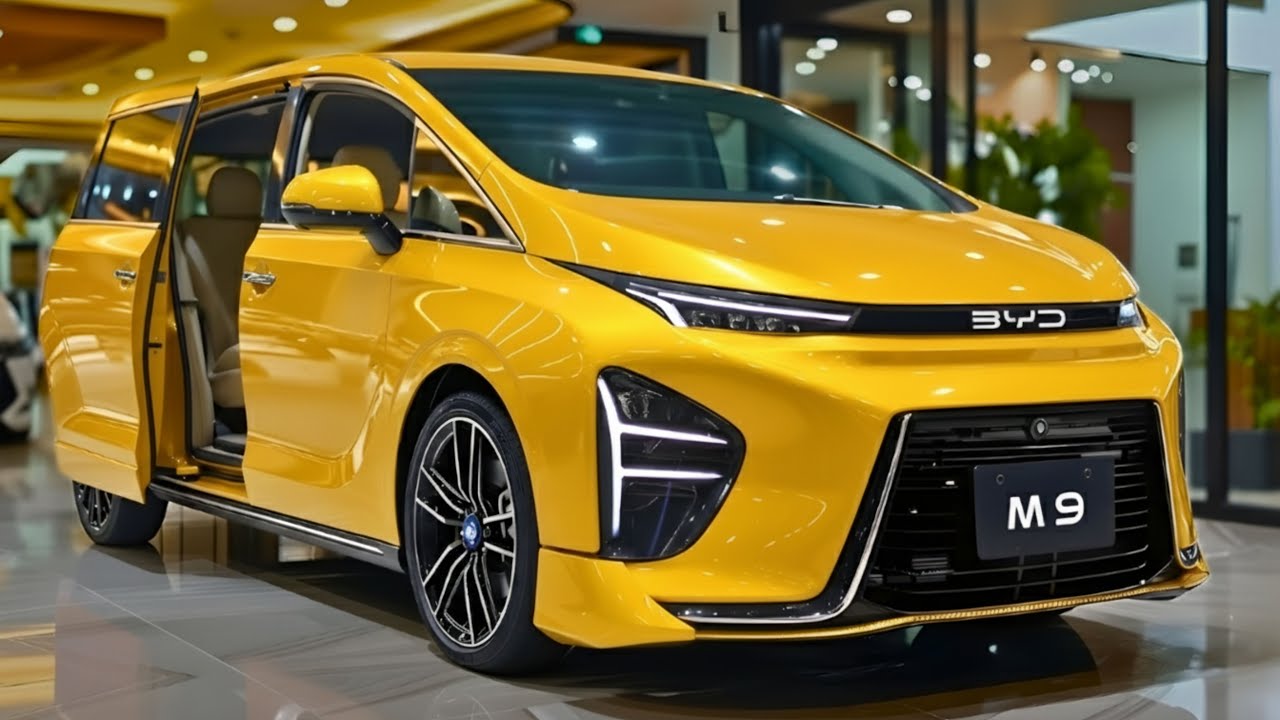 BYD M9 First Look – The $50K MPV That’s Too Good for Lexus! - YouTube