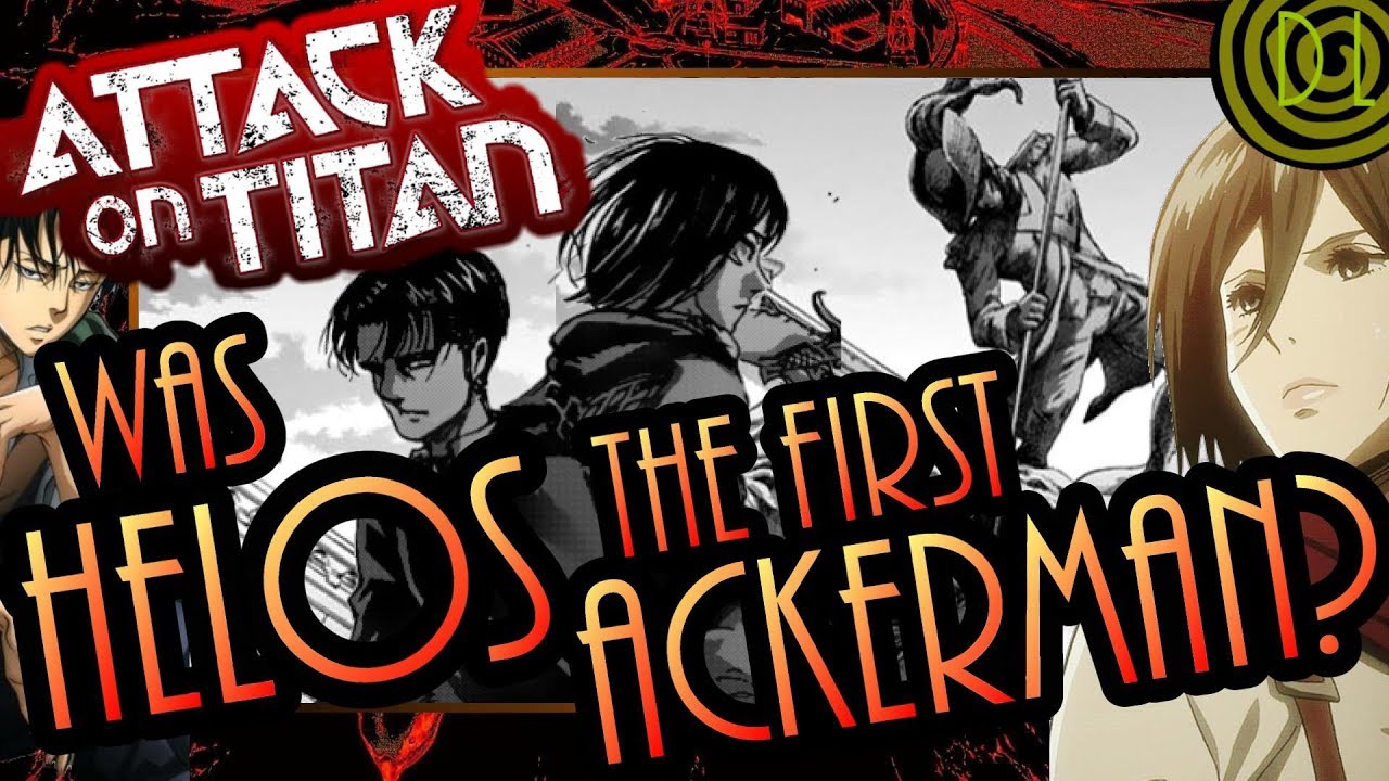 The First Ackerman? | Helos Statue Scene Analysis Attack on Titan ...
