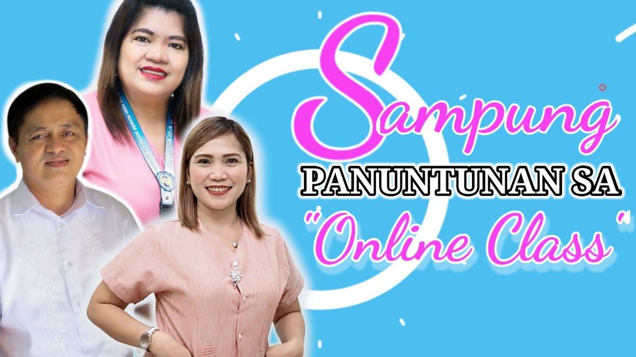 10 PANUNTUNAN SA "ONLINE CLASS" - YouTube