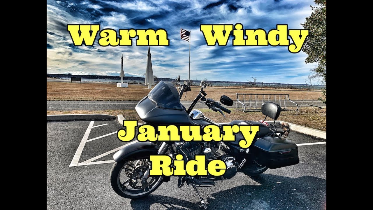 A Warm & Windy January Ride - YouTube