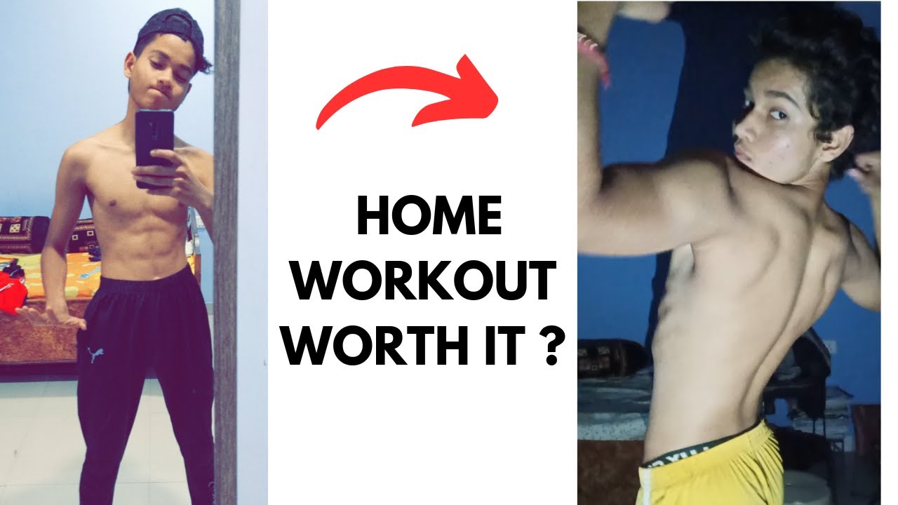 HOME Workouts for Beginners | How I Build Muscles At Home - YouTube