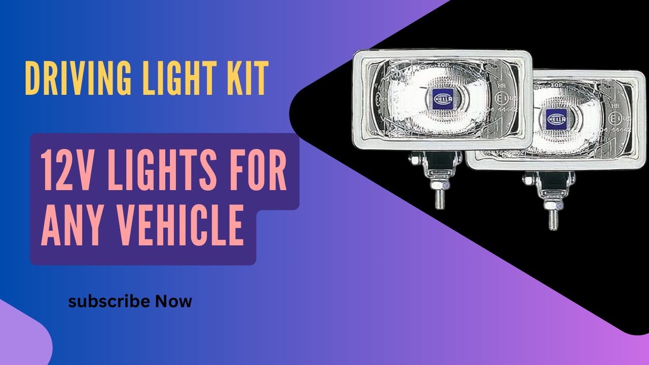 HELLA 450 Driving Light Kit – Powerful 12V Lights for Any Vehicle ...