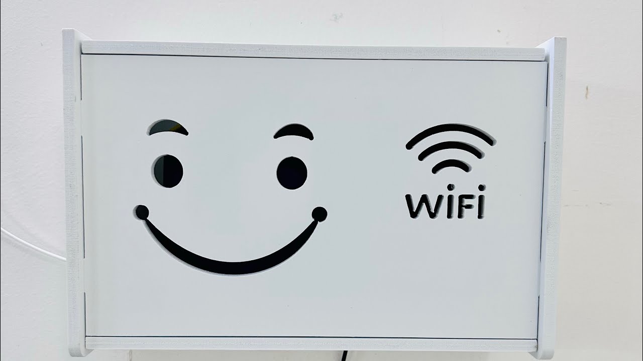 Wifi router Wall shelf | Home decor #unboxing - YouTube