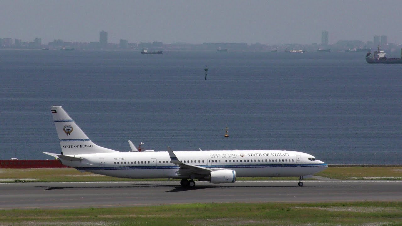 VIP Flight of STATE OF KUWAIT (9K-GCC / Boeing737-9BQ/ER(BBJ3) / 2016 ...