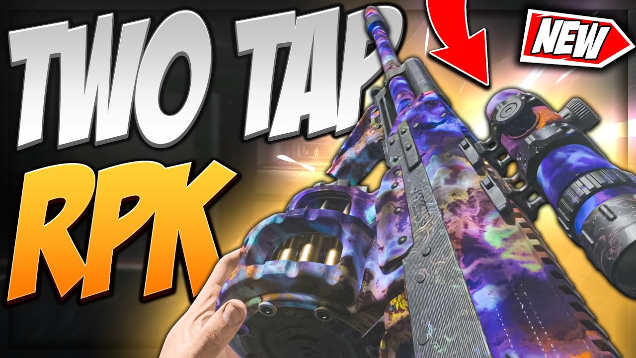 NEW TWO-TAP RPK IS INSANE IN WARZONE (Jak Cataclysm) - YouTube