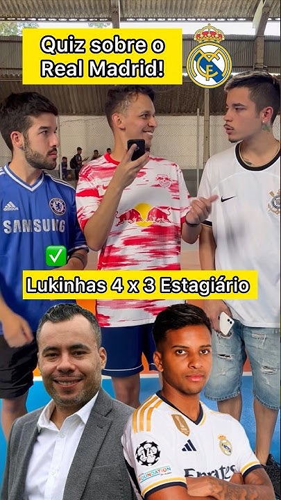 Quiz sobre o Real Madrid! #brasileirão #futebol #championsleague # ...