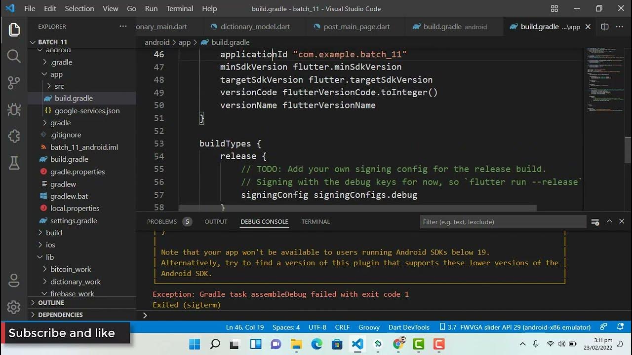 Flutter Lecture 16 Firebase Intro winter series | flutter tutorial in Hindi/Urdu - YouTube