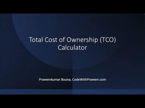 Total Cost of Ownership (TCO) Calculator | Azure - YouTube