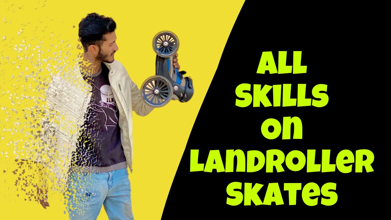 All skills on LandRoller skates#landroller #viralvideo #hamzaskater # ...