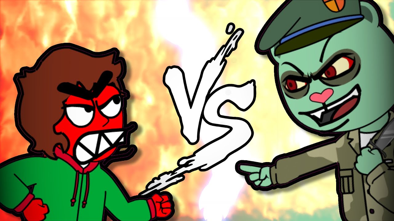 Caillou Gets Grounded | Boris The Teeth Guy Vs. Fliqpy - YouTube